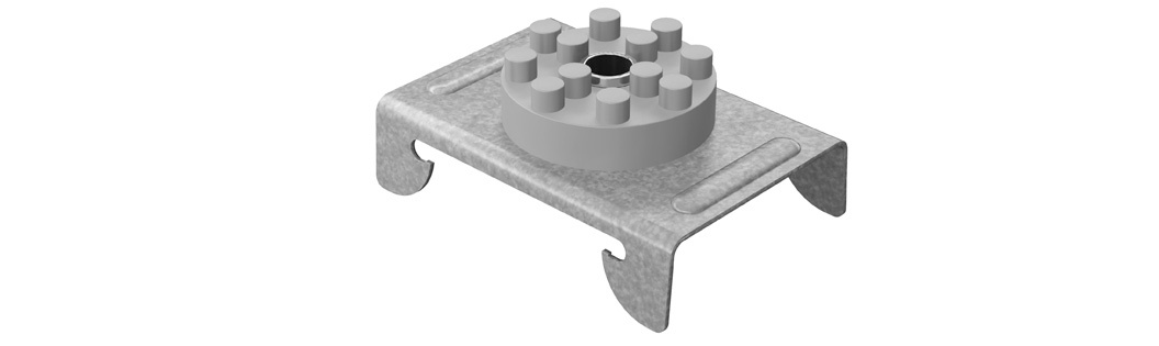 furring channel resilient clips - Siniat