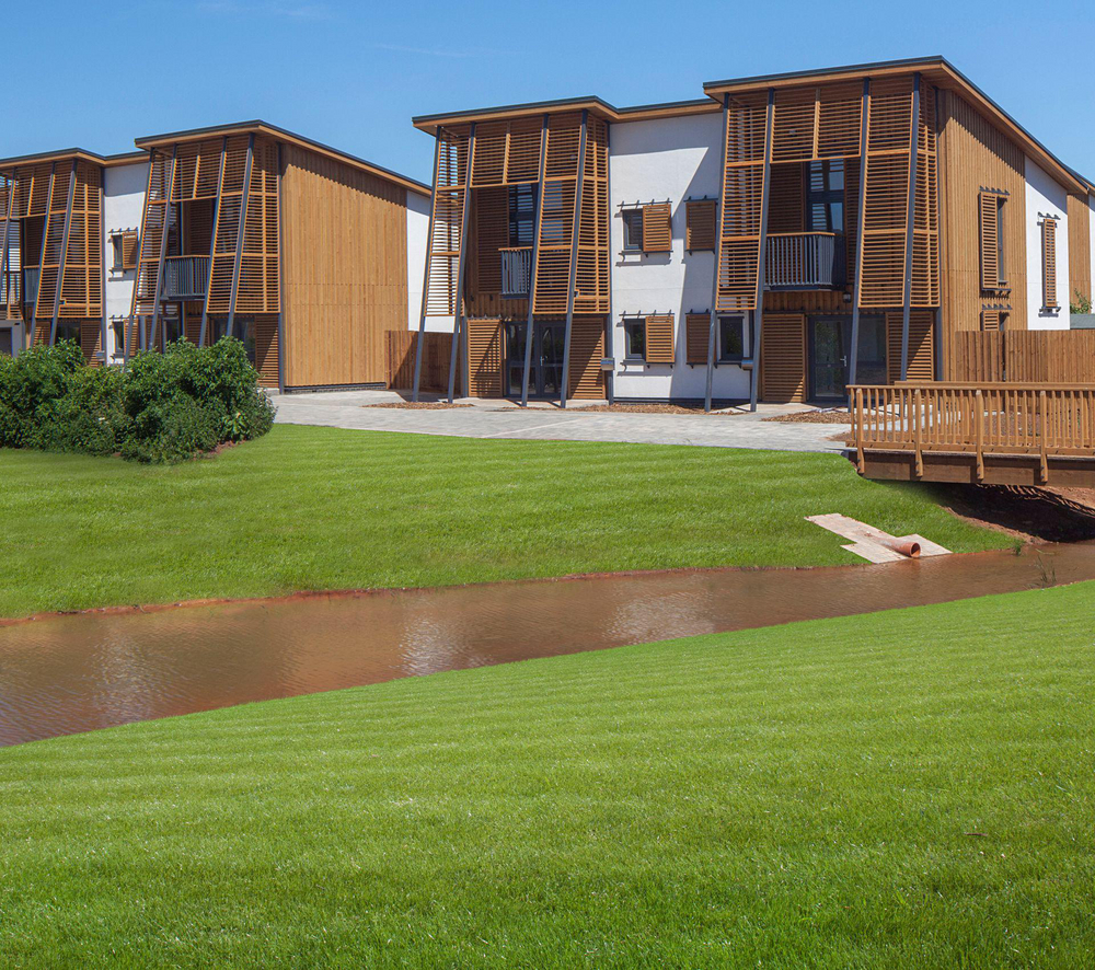 Hanham Hall Eco Village, Hanham - Siniat