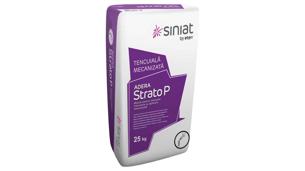 ADERA Strato P - Malter na bazi gipsa - Siniat
